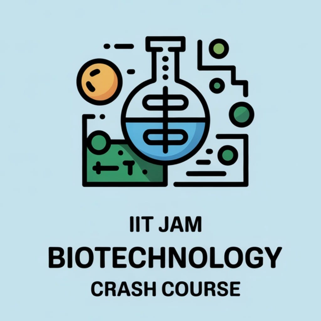 IIT JAM Biotechnology Crash Course - Full Syllabus Video Lectures