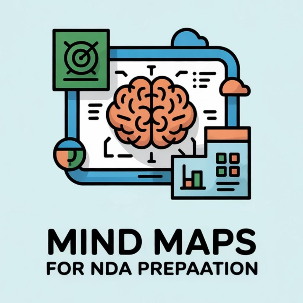 Mind Maps for NDA Preparation - Books, Notes, Tests 2025-2026 Syllabus