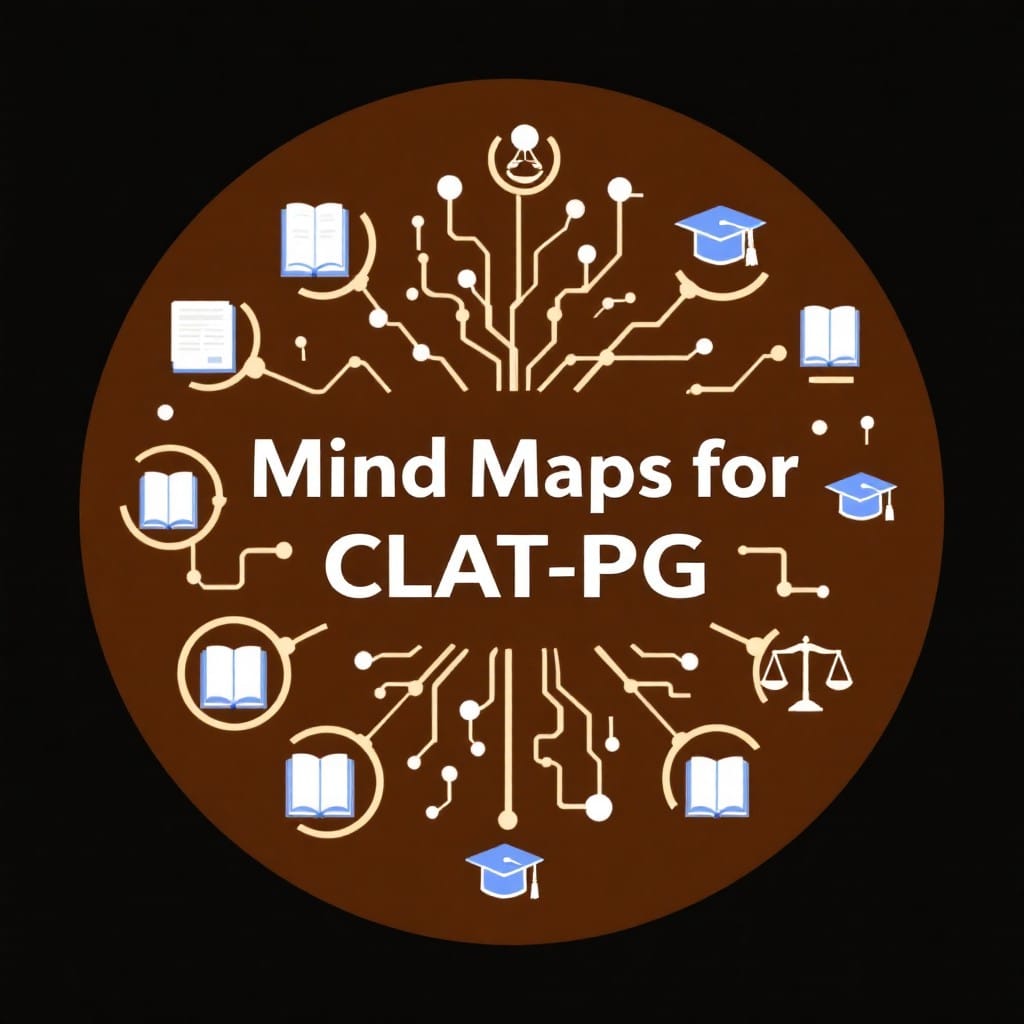 Mind Maps for CLAT PG - Books, Notes, Tests 2026-2027 Syllabus