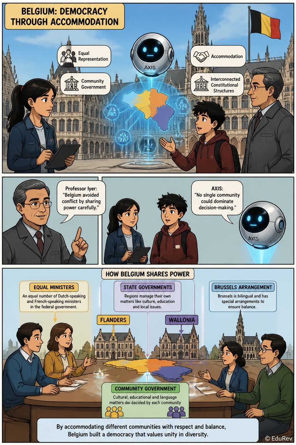 Visual Story Power Sharing - Social Studies (SST) Class 10
