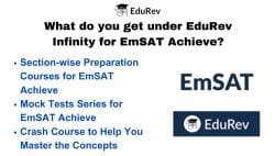 What do you get under Infinity Package for EmSAT Achieve? - Chandigarh ...