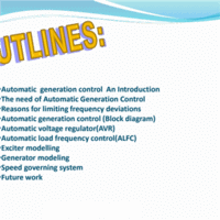 PPT - Automatic Generation Control And Speed Governors - Electrical ...