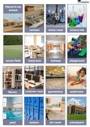 Printable Poster: Our School - Class 1 PDF Download