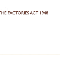 Factories Act, 1948 PDF Download