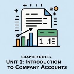 Unit 1: Introduction to Company Accounts Chapter Notes - Accounting for ...