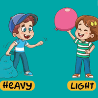 PPT: Heavy and Light - Maths for UKG PDF Download