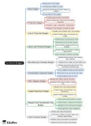 Mind Map: Functional Budgets - B Com PDF Download