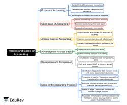 Mind Map: Process and Bases of Accounting - DK Goel Solutions - Class ...