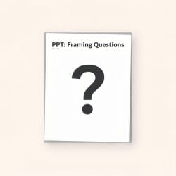 PPT: Framing Questions - Class 6 PDF Download