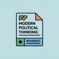 Modern Political Thinking Rousseau - Crash Course for UGC NET Political