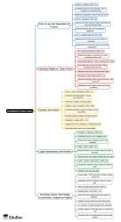 Landmark Case Laws Mind Map - CLAT PG Jurisprudence PDF Download