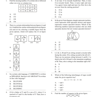 Previous Year Papers for Math Olympiad (2021-22): Set A - Class 8 PDF Download
