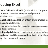 MS Excel Basics - PPT (Powerpoint Presentation) - Software Development ...