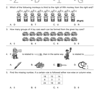 Math Olympiad Previous Year Papers - 1 - Class 2 PDF Download