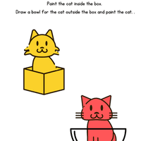 In and Out Worksheet - UKG Maths PDF Download