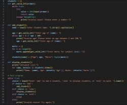 Project Solutions: Student Management System P7 - Basics of Python - Software Development PDF ...
