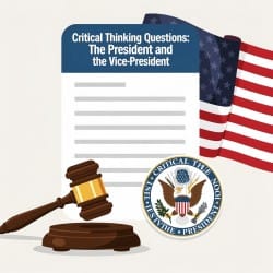 Critical Thinking Questions: The President and the Vice-President ...