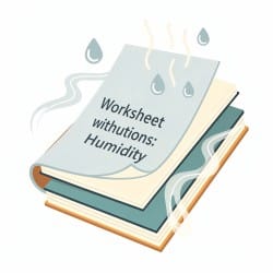 Humidity Worksheet - Class 9 Geography ICSE PDF Download