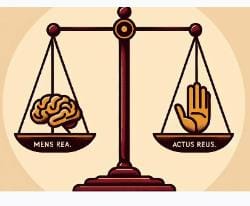 Men's Rea and Actus Reus and Distinction Between Theft and Extortion - CLAT