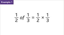 Multiplication and Division of Fractions - Year 7 PDF Download