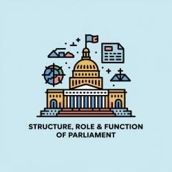Structure Role and Function of Parliament - Crash Course for UGC NET ...