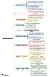Case Law Analysis Mind Map - Judiciary Exams PDF Download