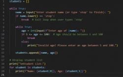 Project Solution: Student Management System P2 - Basics of Python ...