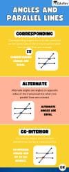 Infographics: Angles and parallel lines - Class 9 PDF Download