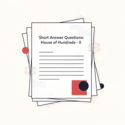 Short Answer Questions: House of Hundreds - II - Mathematics for Class ...