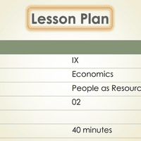 PPT Chapter 2 - People as Resources, Class 9, Economics PDF Download