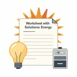 Energy Worksheet - Class 8 Physics ICSE PDF Download