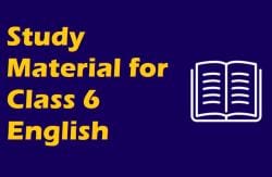 CBSE Study Materials for Class 6 English - Class 10 PDF Download