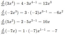 Derivative Rules: Constant, Sum, Difference, and Constant Multiple ...