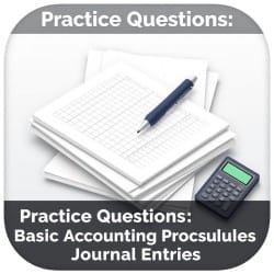 Practice Questions Basic Accounting Procedures - Journal Entries ...