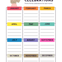 Visual Worksheet: Festivals - EVS for Class 1 PDF Download