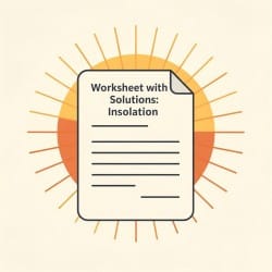 Insolation Worksheet - Class 9 Geography ICSE PDF Download