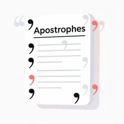 Apostrophes - English for ACT PDF Download