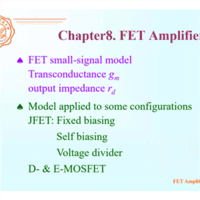 PPT Fet Amplifier - Analog and Digital Electronics - Electrical Engineering