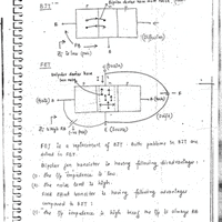 Handwritten Notes: Basic FET Amplifiers - Analog Circuits - Electronics ...