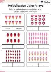 Worksheet: Multiplication - Class 3 PDF Download