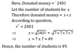NCERT Solutions for Class 8 Maths - (Ex: 6.3 - 6.4) - Squares and Square Roots