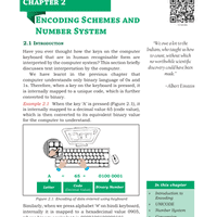 NCERT Textbook: Encoding Schemes and Number System - Humanities/Arts ...