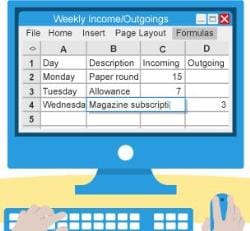 Making a Basic Spreadsheet - Year 7 PDF Download