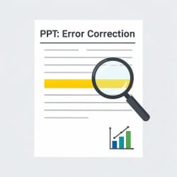 PPT: Error Correction - Class 10 PDF Download