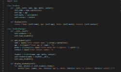 Project Solution: Student Management System P9 - Basics of Python - Software Development PDF ...