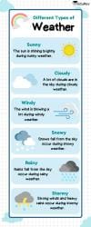 Infographics : Weather - Science for Class 1 PDF Download