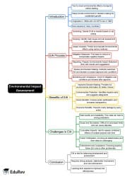 Mind Map: Environmental Impact Assessment (EIA) - Law for UGC NET PDF ...