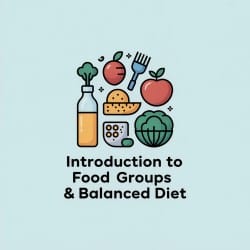 Introduction to Food Groups and Balanced Diet - Crash Course for UGC ...