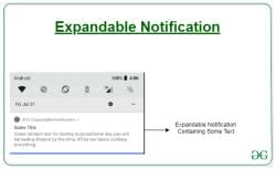 Create an Expandable Notification Containing Some Text in Android - Software Development PDF ...