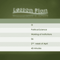 Working of Institutions Class 9 PPT - Chapter 5, Social Science PDF ...